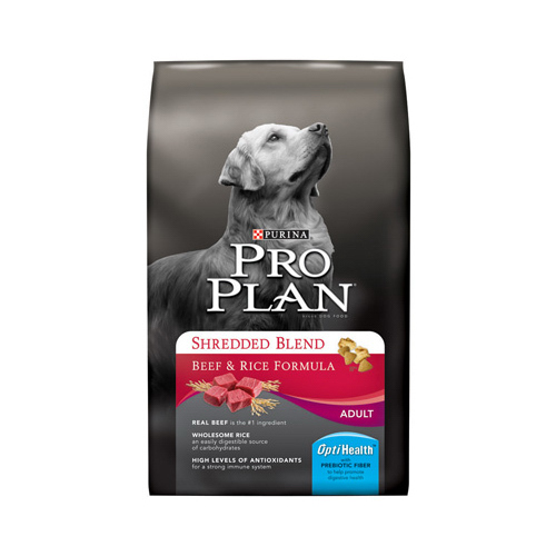Purina 13058 Dog Food, Shredded Beef & Rice, 6-Lbs.