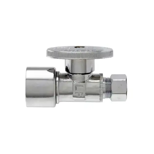 Master Plumber MP2068PCPOLF Straight Chrome Push Fit Valve, 5/8-In. OD ...