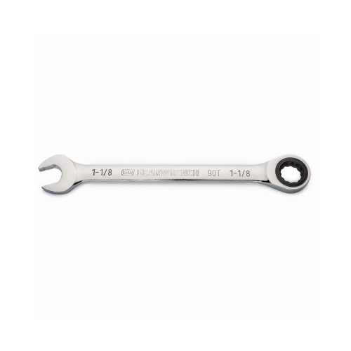 GEARWRENCH 86955 Combination Ratcheting Wrench, 90-Tooth, 12-Point, 1-1 ...