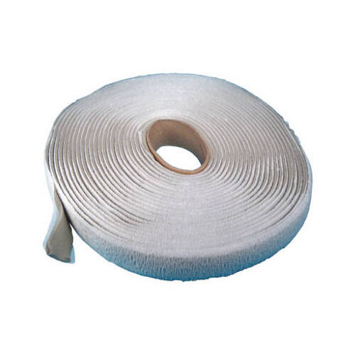 US Hardware R010B Putty Tape, 3/4 in W, 30 ft L, 1/8 in Thick, Butyl, Gray