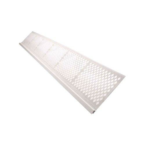 Amerimax 86370 Gutter Filter, 3 ft L, PVC, White