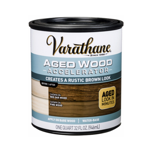 Varathane 331305-XCP2 Aged Wood Accelerator, Liquid, 1 qt Brown - pack of 2