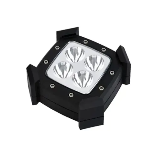 Amertac LW2002B-N1-XCP4 Rugged Puck Light, 3-Lamp, LED Lamp, 50 Lumens ...