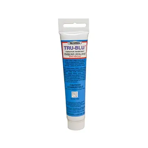 RectorSeal 31780-XCP24 Tru-Blu Pipe Thread Sealant, 1.8 fl oz, Tube, Blue Buy Now