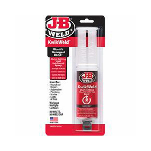 J-B Weld 50165 Syringes Extra Strength Epoxy 0.85 oz
