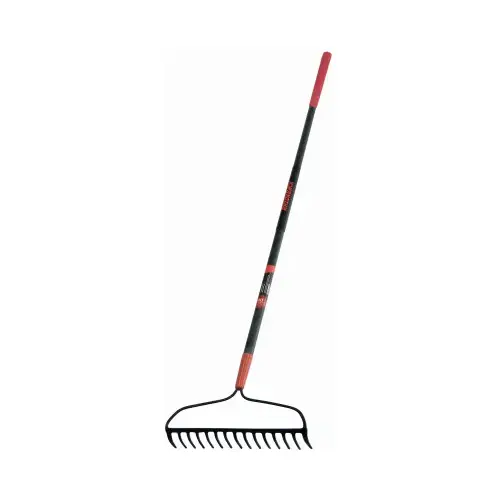 Razor-Back 2853900 Bow Rake, 16 in W, Steel, 15 Tines, 60 in L ...
