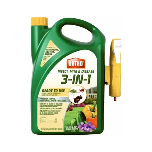 Ortho 0332010 1 Gal. Ready To Use Trigger Spray 3-In-1 Insect, Mite ...