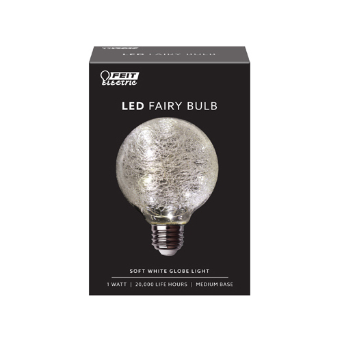Feit Electric FYG25/SW/CRLED LED Bulb Fairy G25 E26 (Medium) Soft White ... Feit Electric FYG25/SW/CRLED LED Bulb Fairy G25 E26 (Medium) Soft White ...