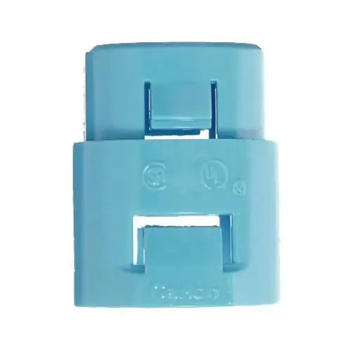 Carlon A253D-CAR 1/2-In. ENT Blue Smurf Terminator Adapter Buy Now