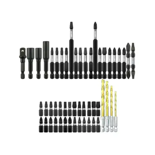 Master Mechanic 256121 50-Pc. Impact Bit Set, Plastic Case Buy Now