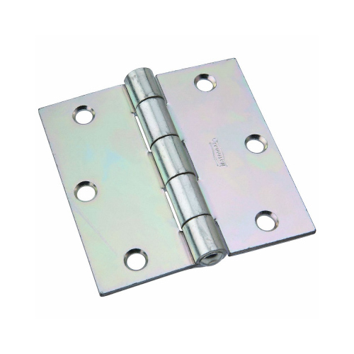National Hardware N140-616 Utility Hinge, 3-1/2 in W Frame Leaf, 0.11 ...