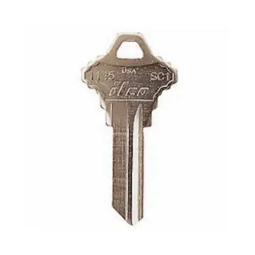Kaba Ilco SC1-NP-250 35-100C-NS 1145 Schlage C Key Blank 5-Pin Nickel ...