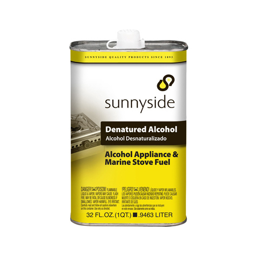 Sunnyside 83432 Denatured Alcohol Solvent, 1-Qt.