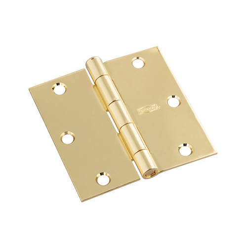 NATIONAL MFG/SPECTRUM BRANDS HHI N830-214 Door Hinge, Interior, Square ...