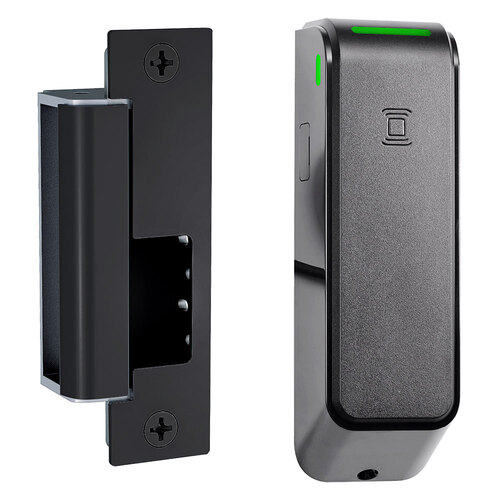 HES ES100-15L-IPS-BSP Electric Strike Black Suede Powder Coat