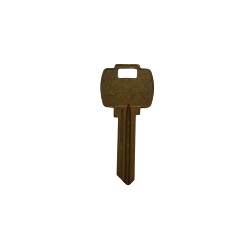 Kaba Ilco FA3-BR Falcon FA3 Blank Key Silver