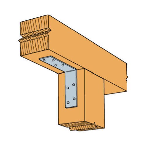 Simpson Strong-Tie A44 Angle, 4-3/8 in W, 4-9/16 in D, 1-1/2 in H ...