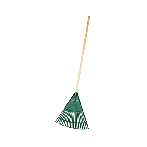 True Temper KLRO Kid's Poly Leaf Rake, 2-1/4 in L Head, 18 in W Head ...