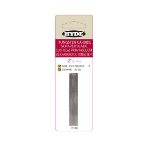 HYDE TOOLS 11170 BLADE SCRAPER REPL 2-EDGE 2IN