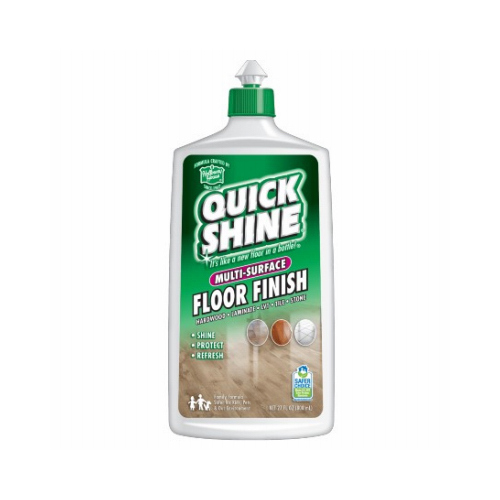 Quick Shine 77777-5 Floor Finish Gloss Liquid 27 oz Gloss