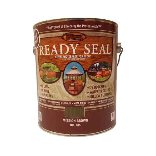 Ready Seal 135-XCP4 Penetrating Wood Stain and Sealer Goof Proof Semi ...