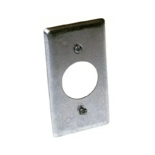 RACO 863 Handy Box Cover, 1-13/32 in Dia, 4-3/16 in L, 2-5/16 in W ...