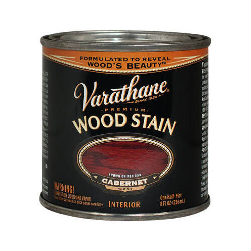 Varathane 211803 Wood Stain Semi-Transparent Cabernet Oil-Based ...