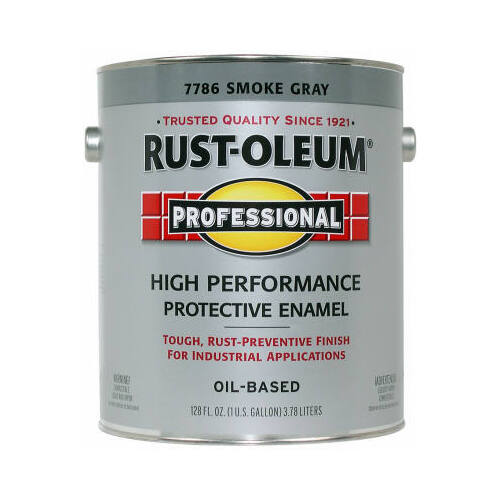 Rust-Oleum K7786-402 PROFESSIONAL Protective Enamel, Gloss, Smoke Gray ...