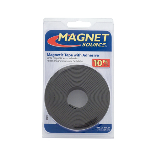 Magnet Source 07019 Magnetic Tape, 10 ft L, 1 in W Black Buy Now