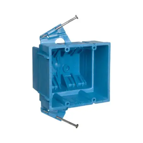 Carlon BH235A SuperBlue 2 Gang New Work Hard Body Electrical Wiring Box ...