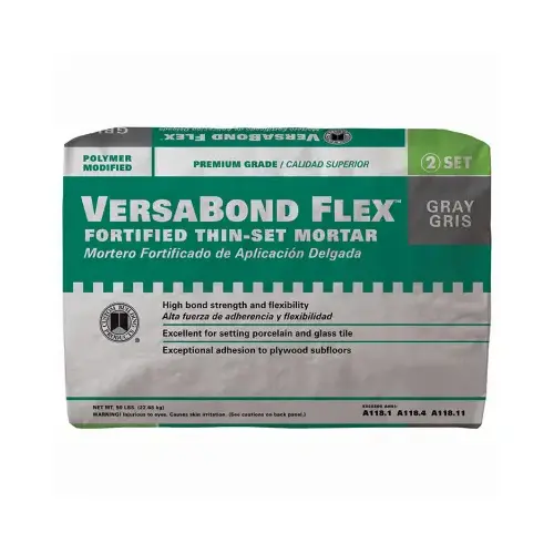 Custom Building Products VBFG50 50# Gry Versabond Flex Fortified ...