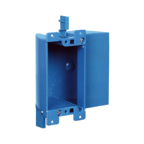 Carlon B117RSWR Outlet Box 17 cu in Rectangle PVC 1 gang Blue Blue