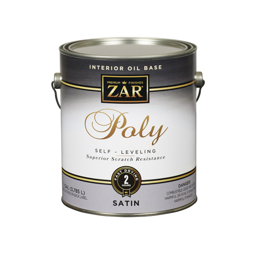 ZAR 32913 Polyurethane, Liquid, Clear, 1 gal, Can
