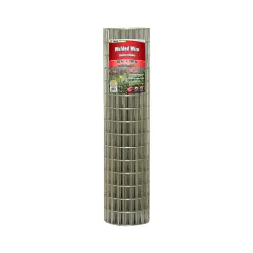 YardGard 308313B Galvanized Welded Wire Fence, 4 x 2-In. Mesh, 14-Ga ...