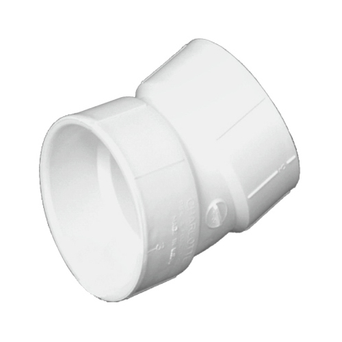 Charlotte Pipe PVC 00324 1000HA Schedule 40 DWV PVC 22-1/2 Degree Pipe ...