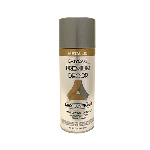 TRUE VALUE MFG COMPANY PDS90-AER Premium Decor Silver Spray Paint, 12-oz.