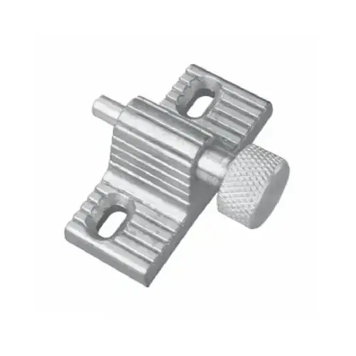 Prime Line 1599 Sliding Glass Patio Door Lock Aluminum Finish Jumbo