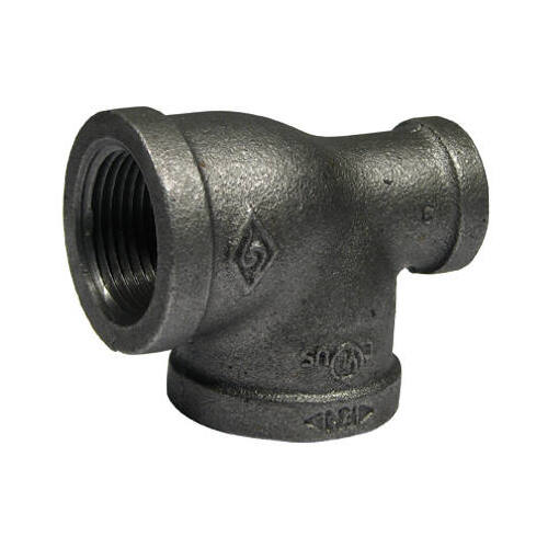 Southland 520-793HN Black Pipe Fitting, Reducing Tee, 1 x 1/2 x 1-In ...