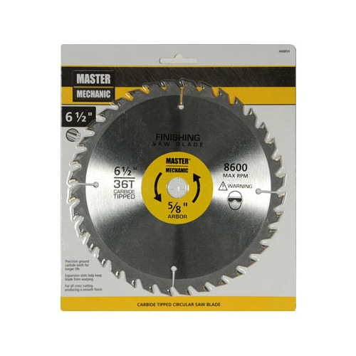 Master Mechanic 440859 Smooth-Cut Combo Circular Saw Blade, 36-Tooth x ...