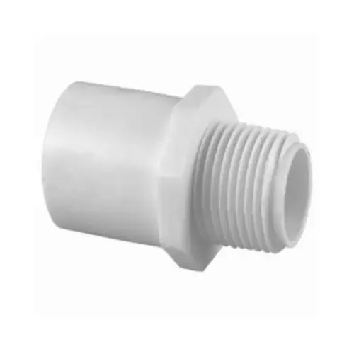 Charlotte Pipe PVC 02103 0600HA Riser Extender, Male x Female Thread, 1 ...
