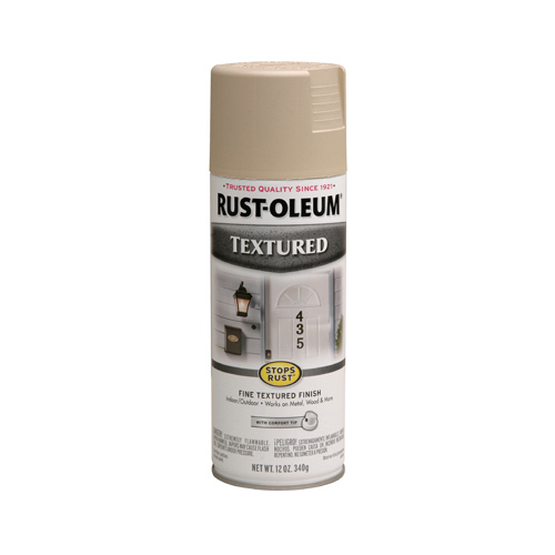 Rust-Oleum 7223-830 STOPS RUST Textured Spray Sandstone, Solvent-Like ...