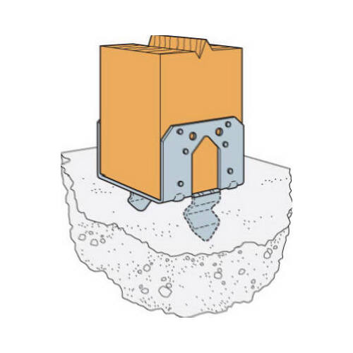 Simpson Strong-Tie PB66 Post Base, 6 x 6-In.