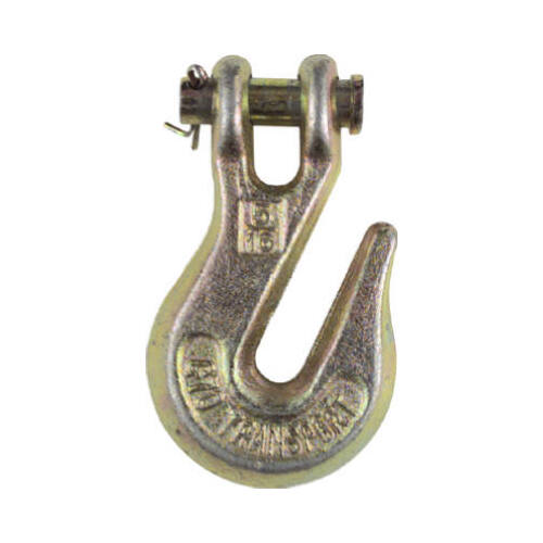National Hardware N282087 3253BC 5/16" Clevis Grab Hook Yellow Chromate ...