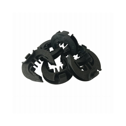 Dare Products T-360-B Lock Jawz Electric Fence T-Post Insulator, Black ...