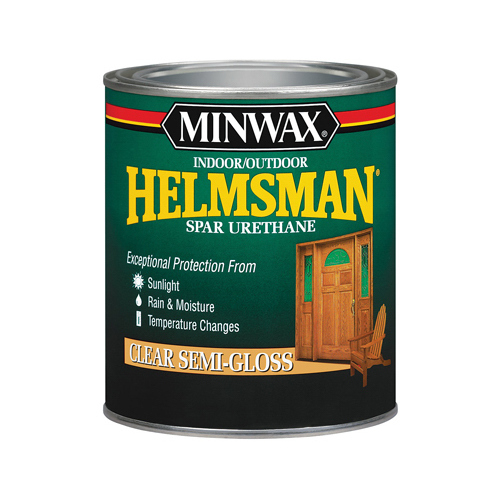 MINWAX COMPANY, THE 63210 Helmsman Semi-Gloss Spar Urethane, Qt.