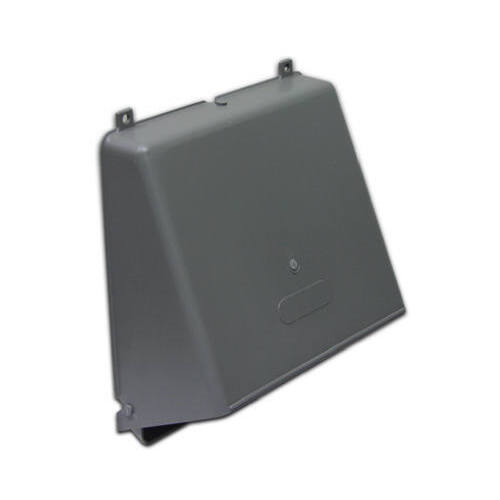 LAMBRO INDUSTRIES 351GR HVAC Duct Pipe Wall Cap, Round, Gray Plastic, 6-In.