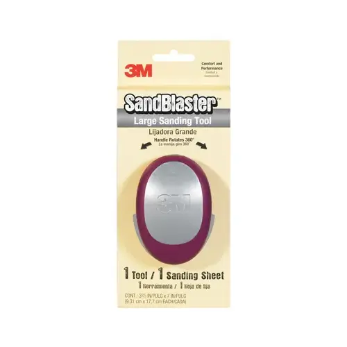 3M 463-000-4G SandBlaster Pro-Grade 463-000 Sanding Tool, 120 Grit Buy Now