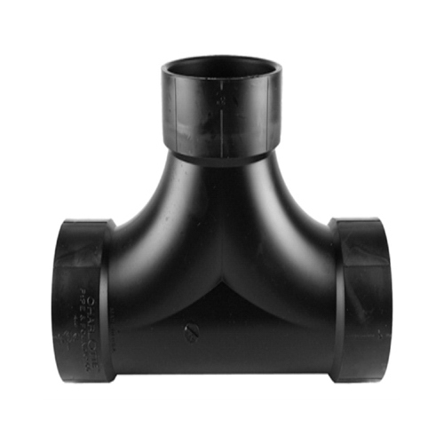 Charlotte Pipe ABS 00448 0800HA ABS/DWV Clean Out Tee, 2-Way, 4-In.