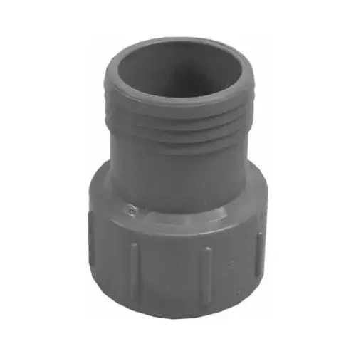 Tigre USA 1435-020BC Pipe Fitting Insert Adapter, Female, Poly, 2-In ...