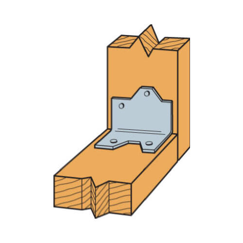Simpson Strong-Tie L30 L-Angle Connector, Angle Reinforcement, 16 Gauge ...